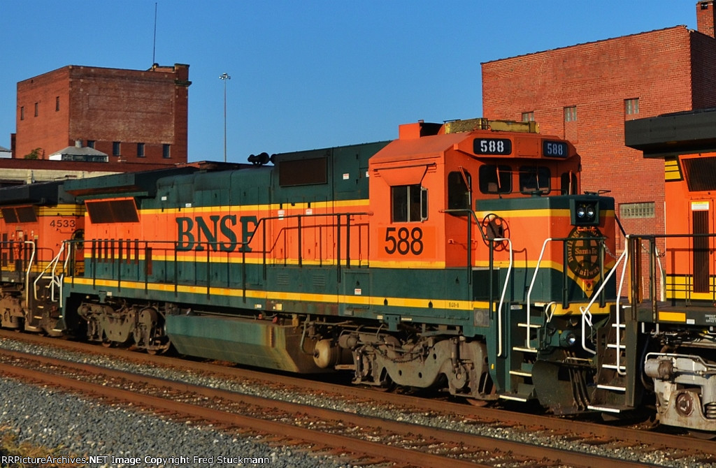 BNSF 588 was worth the trip alone.
